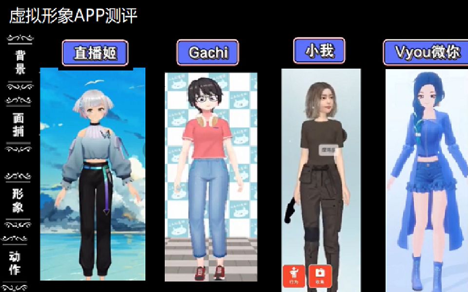 【APP测评】四款简单好上手的虚拟形象App