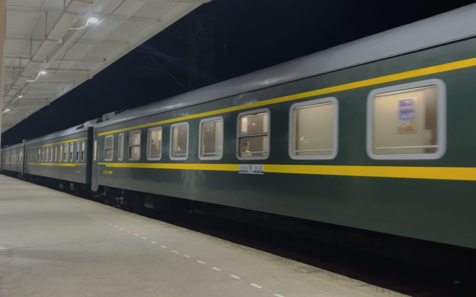 T306次列车进广水站同时Z161通过