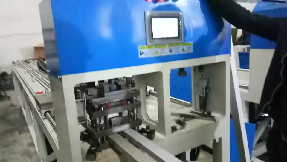 不锈钢数控液压冲孔机全自动货架冲孔机爬架自动冲孔机自动切管机