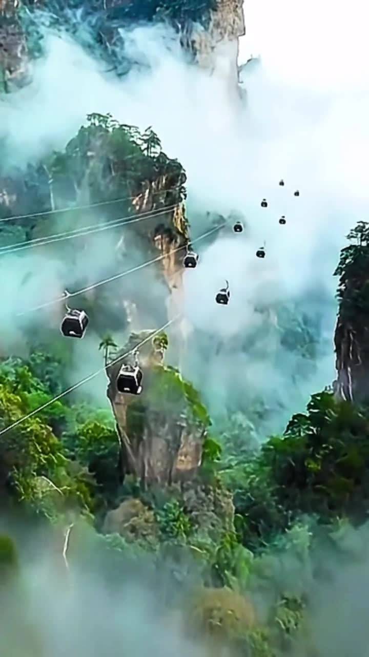 旅游:快来张家界,吸一口仙气!