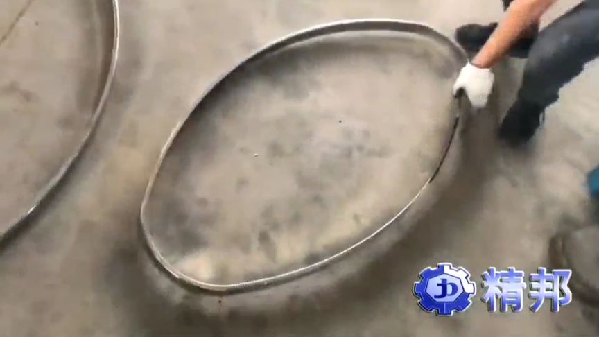 数控平台弯管机,不锈钢椭圆管弯鸡蛋型