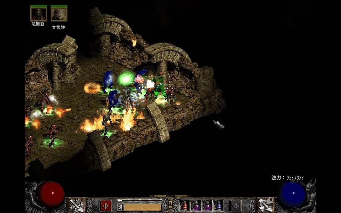 暗黑破坏神2:用上了大箱子补丁,太爽了,今天去干掉下水道毒男