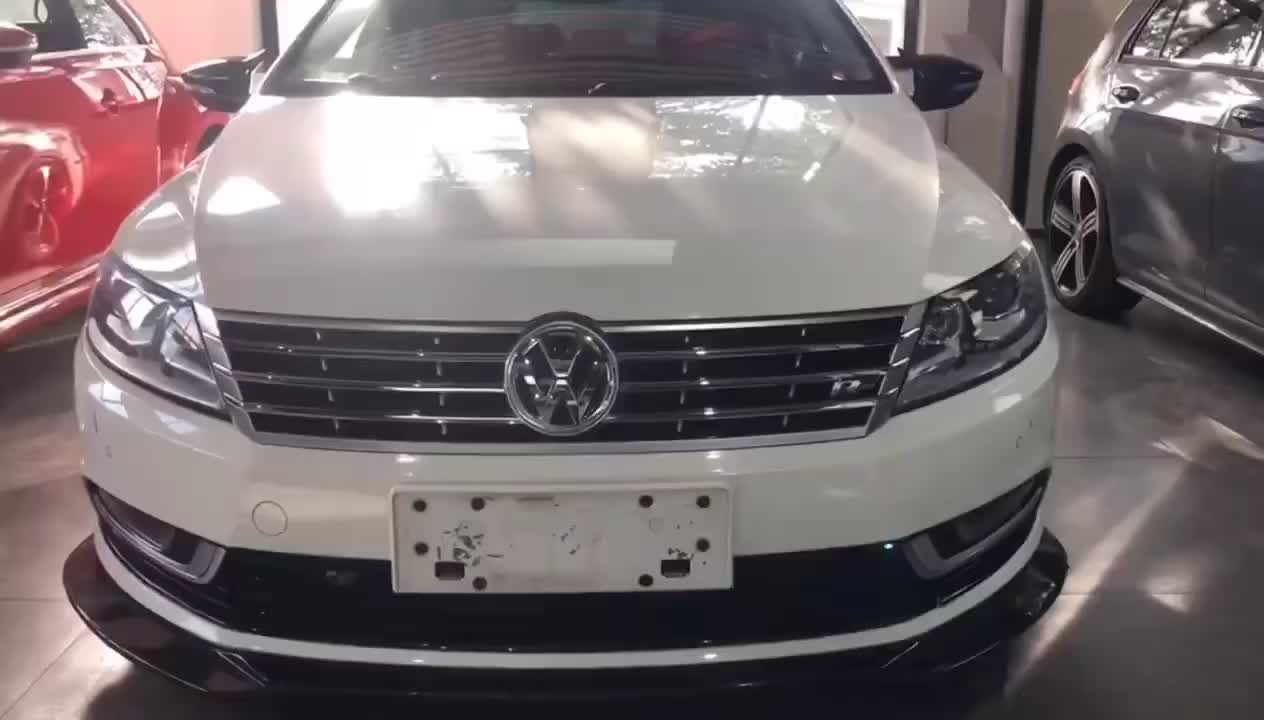 18年大众CC1.8T豪华版 外白内粽,加装奥迪rs5排气减震,排热打孔刹车...