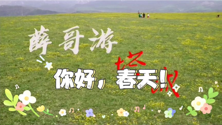 畅游美丽大草原和慕名的小白杨哨所