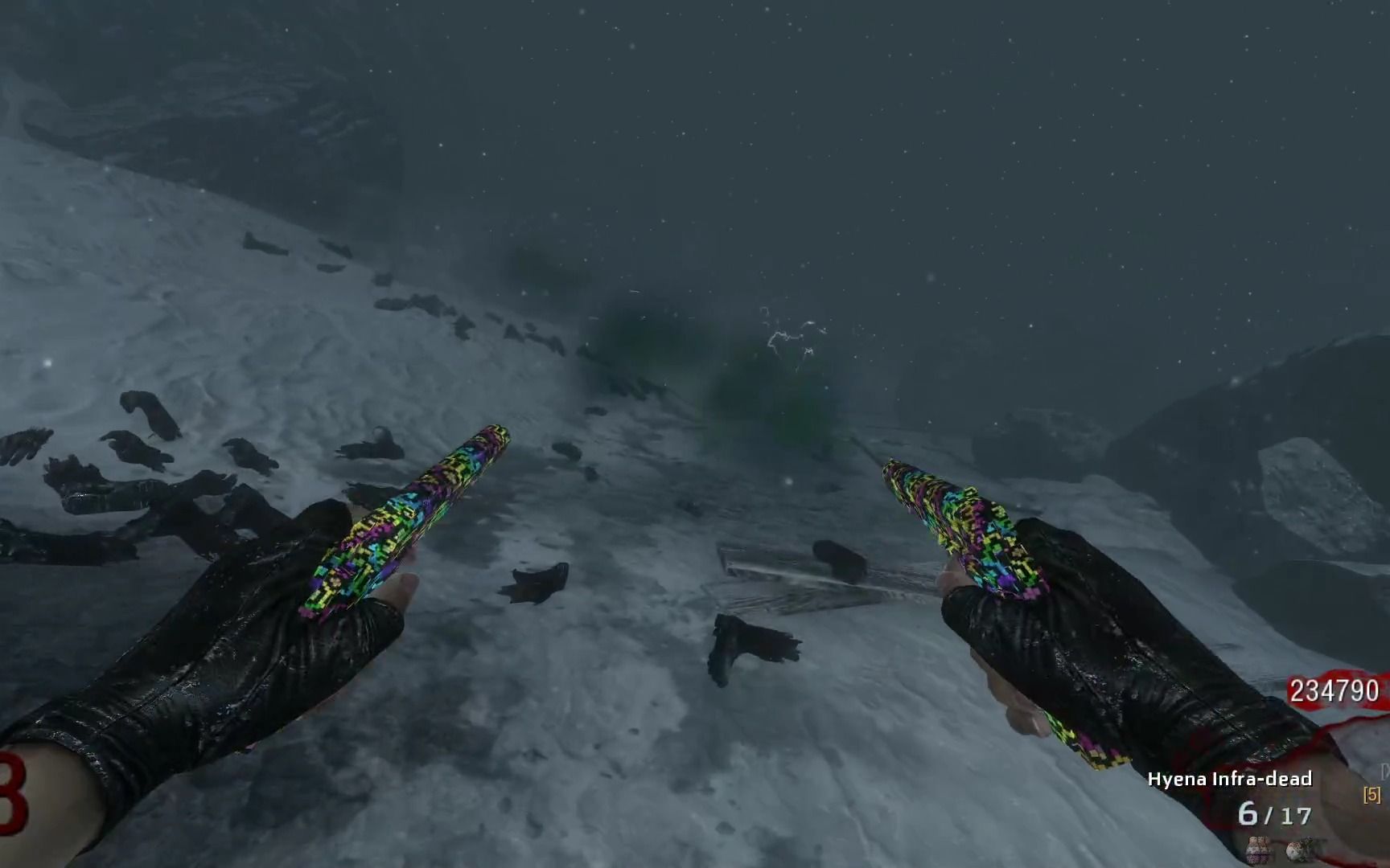 使命召唤7僵尸模式COTD不喝红SOLO51波