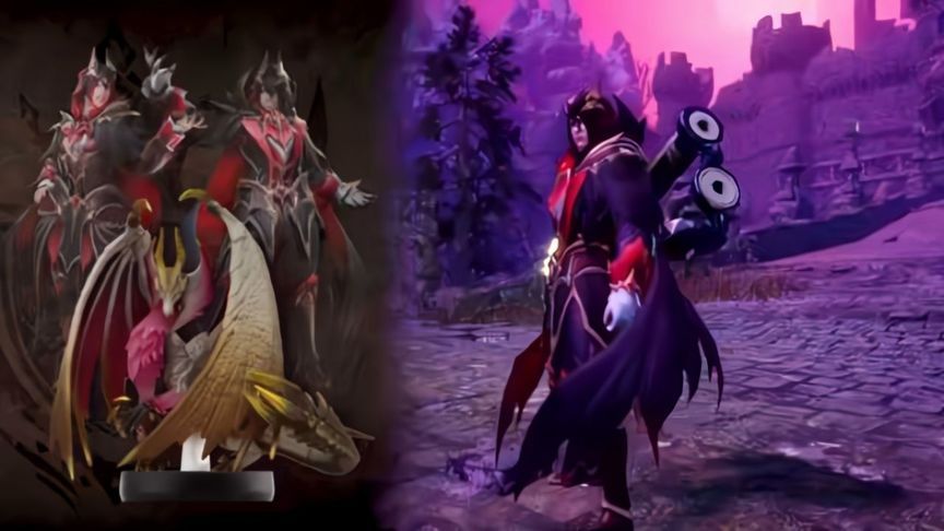 《怪物猎人崛起曙光》3款爵银龙amiibo展示