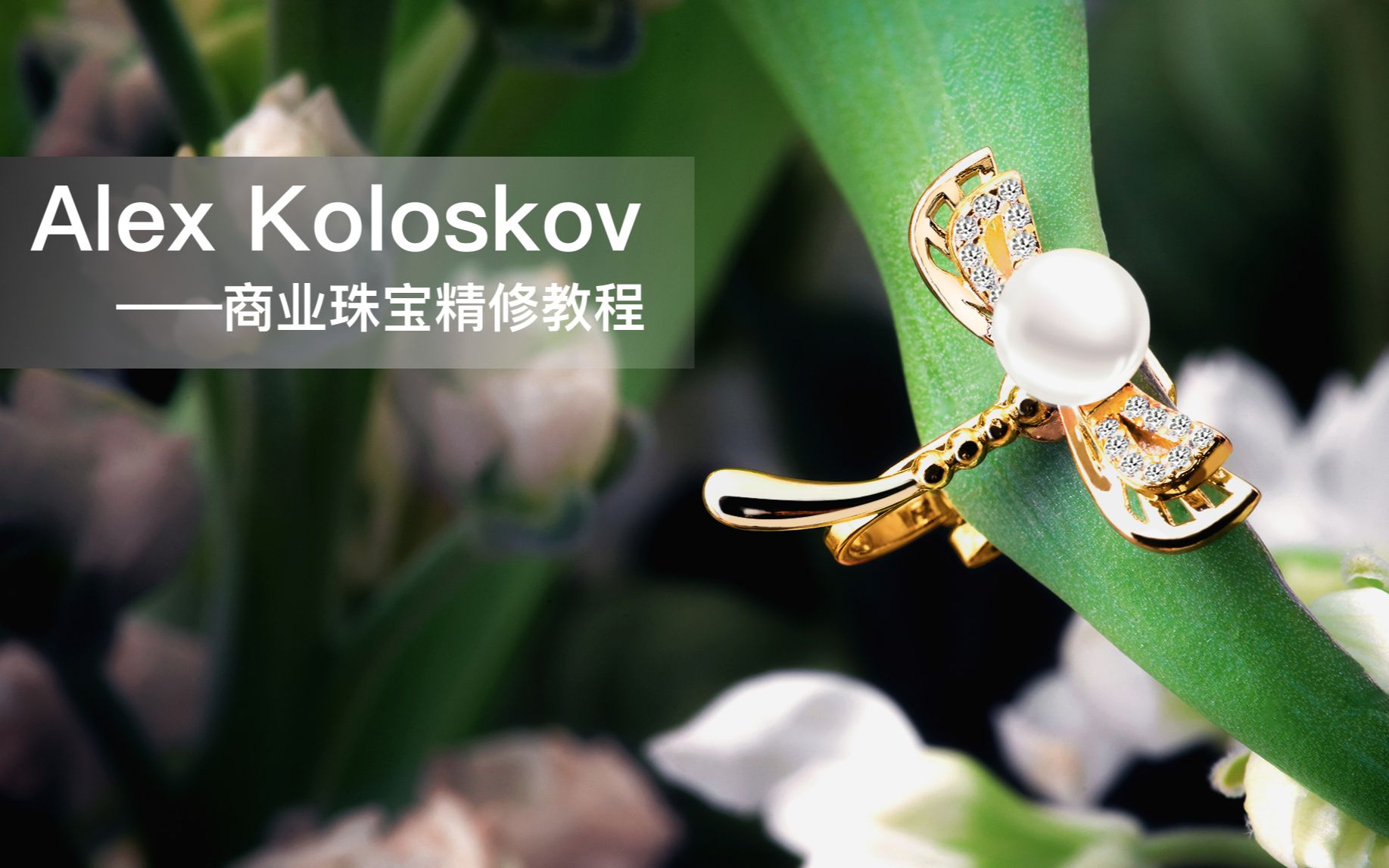 【Alex Koloskov】俄国大神商业珠宝精修教程(后期篇)