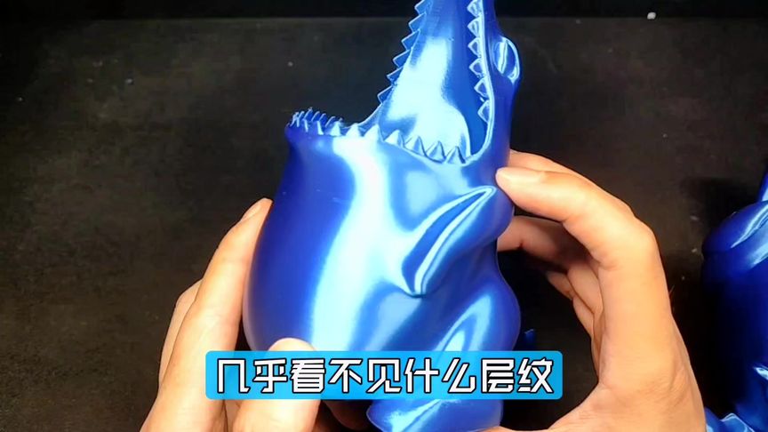 #3d打印 耗材评测,丝绸宝蓝色加强版,你觉得怎么样?#模型