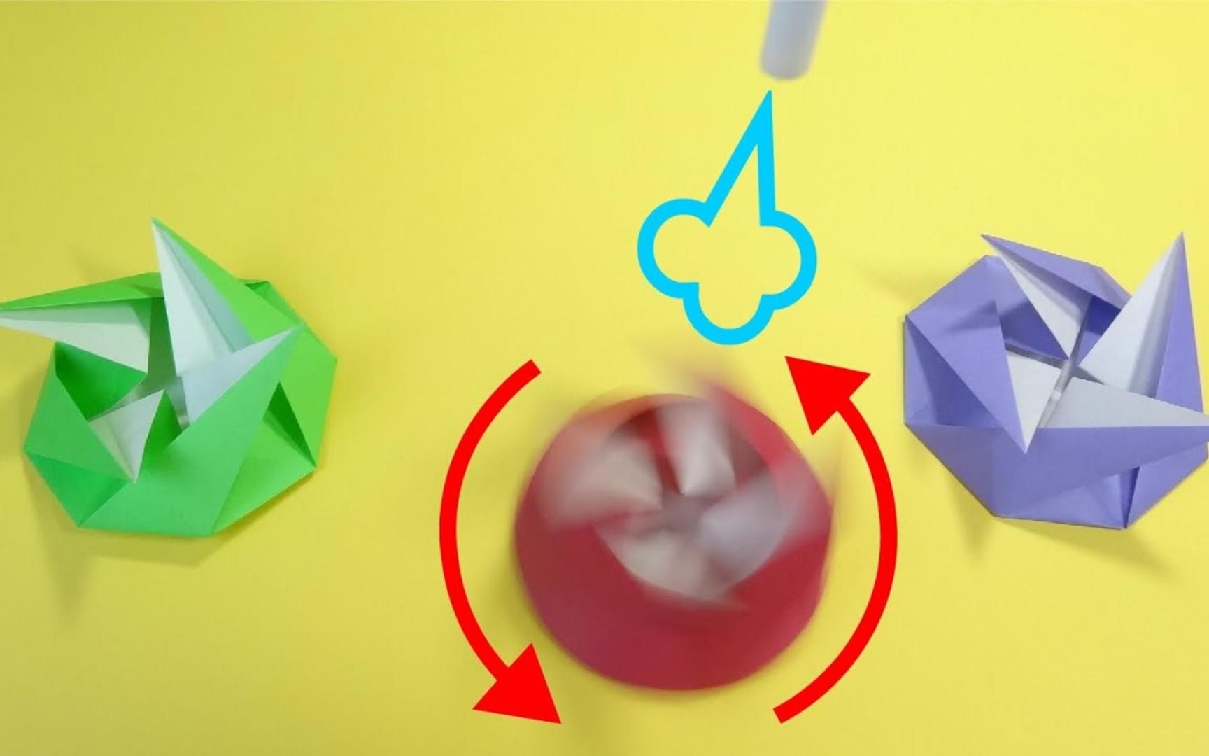 把它放在桌上,打开电风扇,太好玩了!