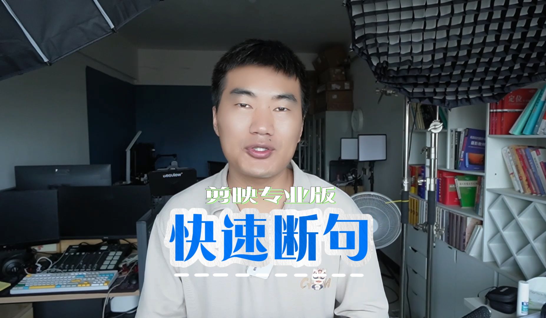 剪映专业版添加的字幕该如何快速断句