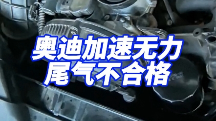 #奥迪加速无力 #奥迪尾气不合格 #奥迪故障灯#奥迪高压泵漏油#奥迪...