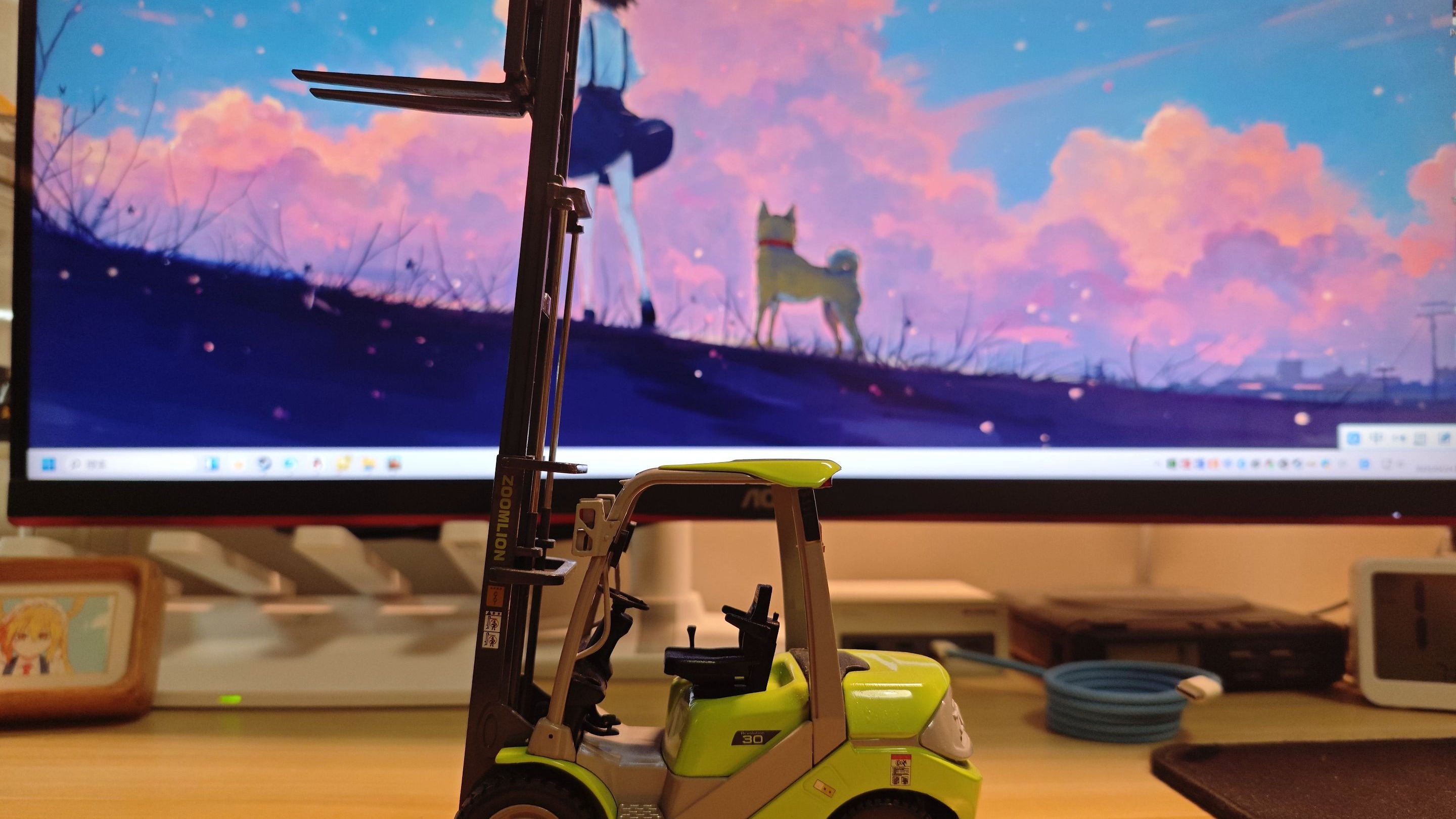 中联重科叉车模型