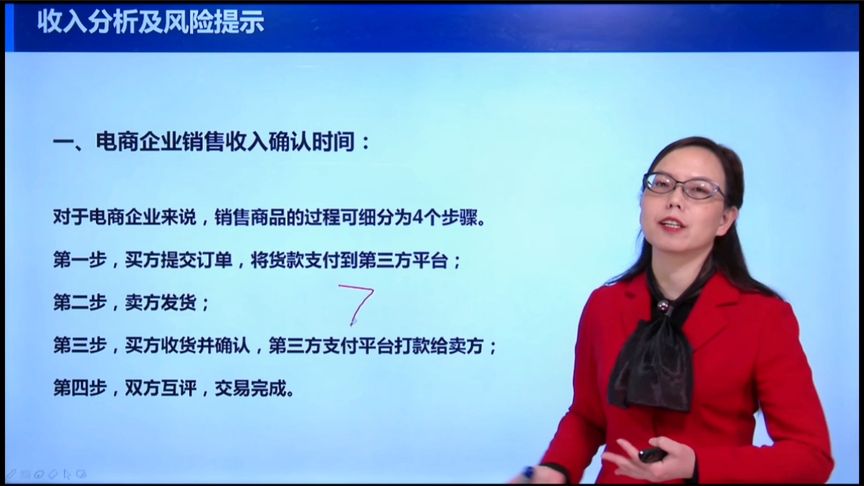 电商企业何时确认收入?