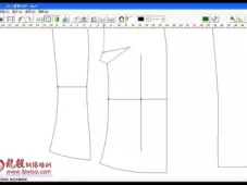 富怡服装CAD电脑打版视频教程 第六节.调整工具和删除工具