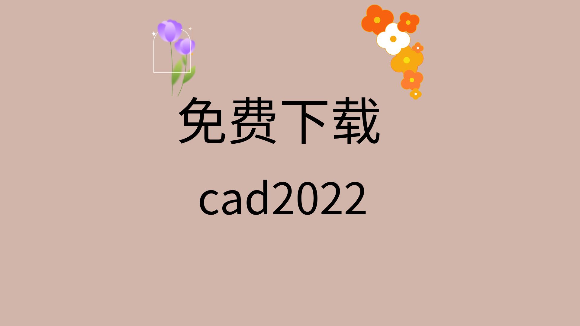 cad2022下载安装教程cad2022注册机怎么单独下载cad2022安装包免费
