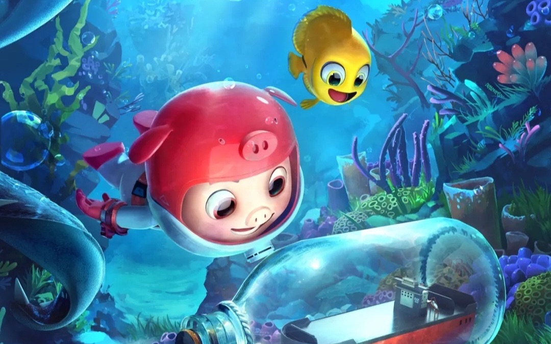 《猪猪侠:海洋日记》动画版"海王"?探索无尽的深海浩劫