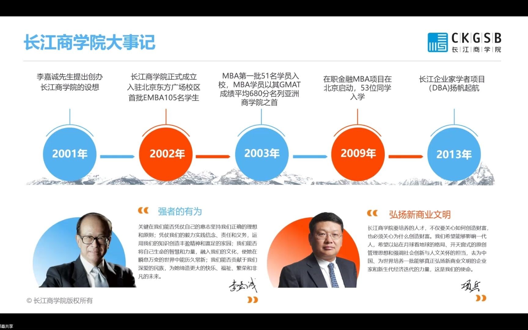 长江商学院MBA专题介绍