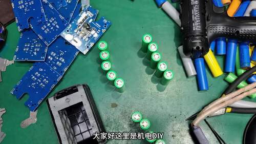 7.5安时15节电动工具电池手搓过程 7.5安时15节电动工具电池手搓过程
