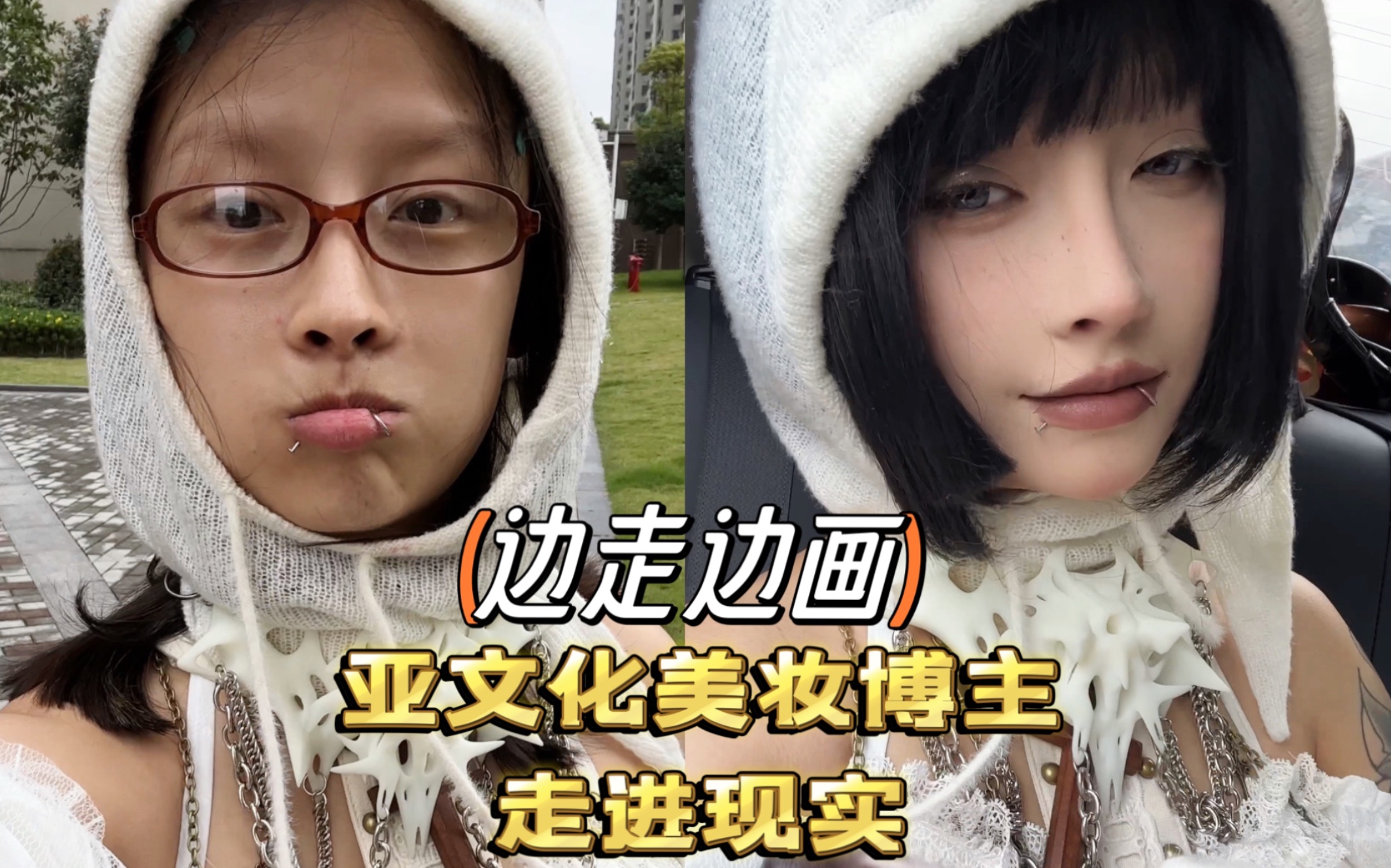 亚文化美妆博主走进现实/去参加宠物展