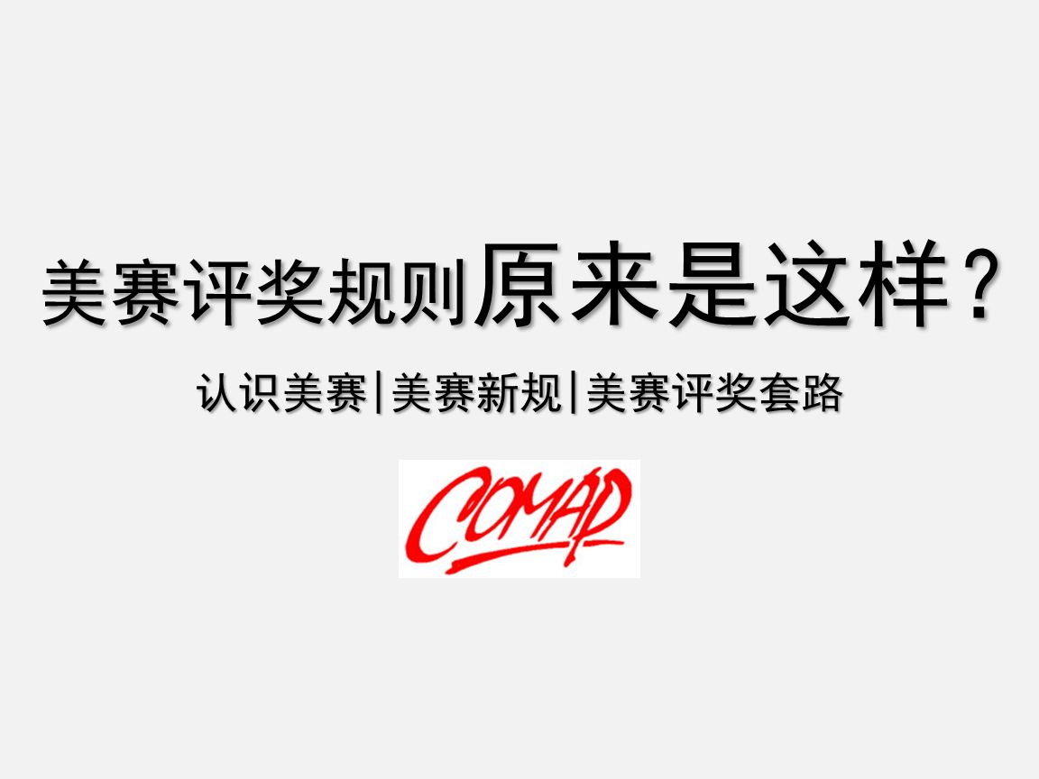 【数模美赛必看】数学建模美赛新规定、评奖规则详解!
