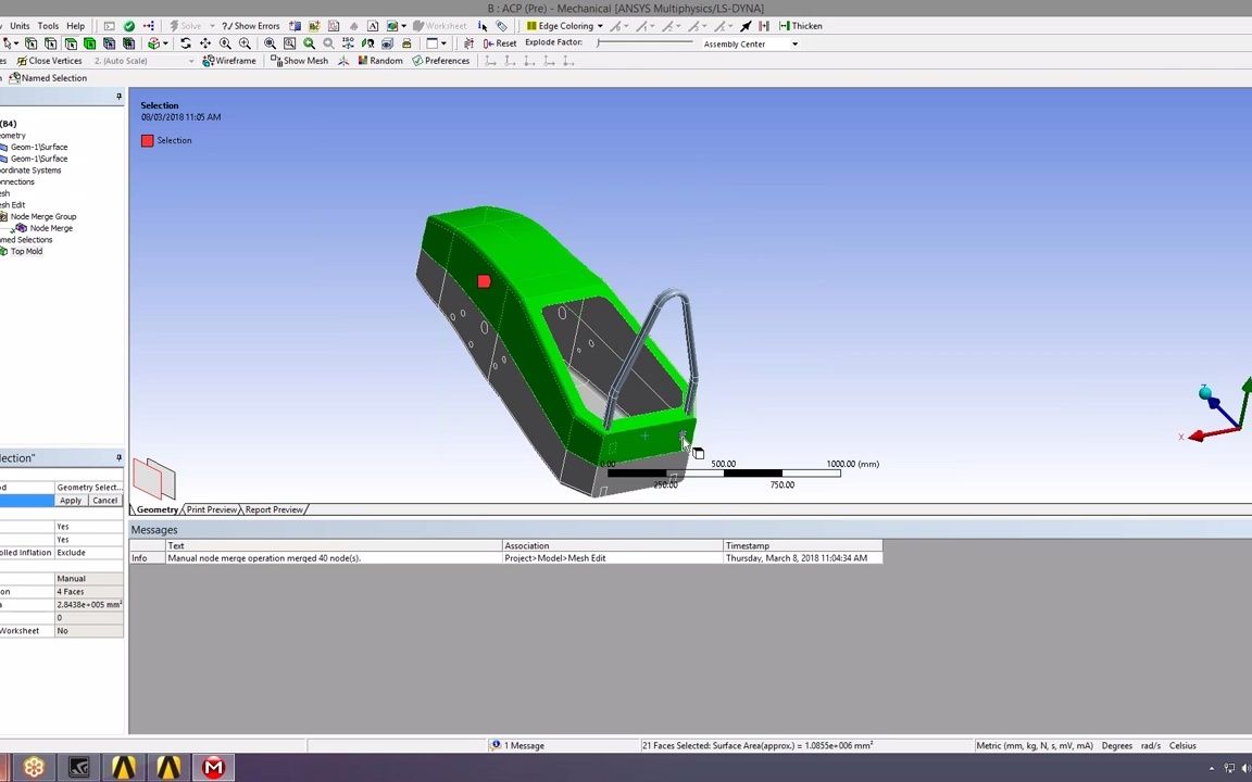 #3 ANSYS Composites Meshing and Named Selections - Demo- ...