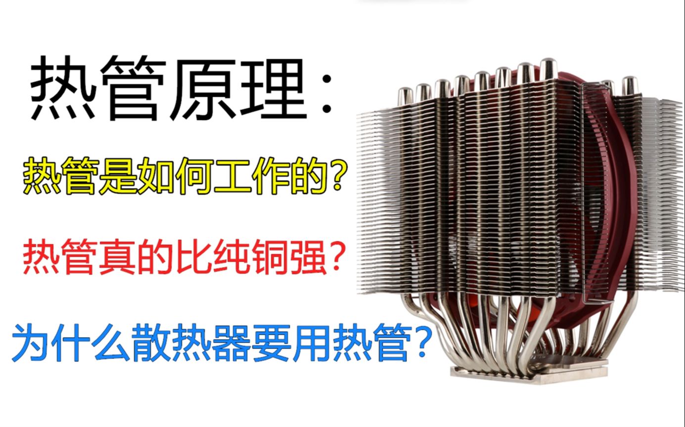 趣味科普:热管的工作原理-简述!