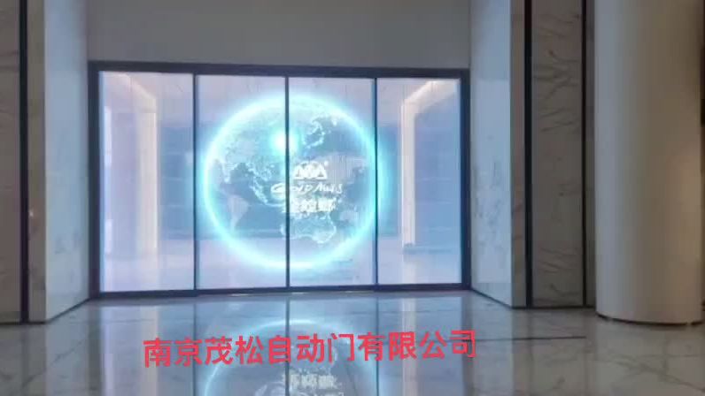 金螳螂总部 LED自动门顺利交付使用