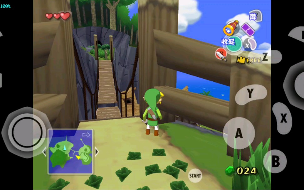 骁龙855+4倍分辨率运行ngc海豚模拟器《塞尔达风之杖》还是有些...