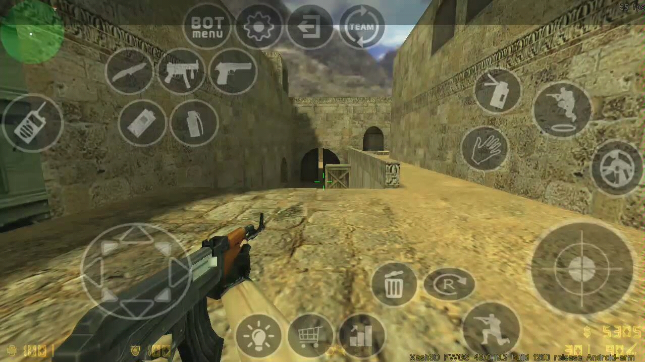【联机安卓CS1.6】dust2