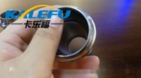 304/316L双卡压不锈钢等径直通管件