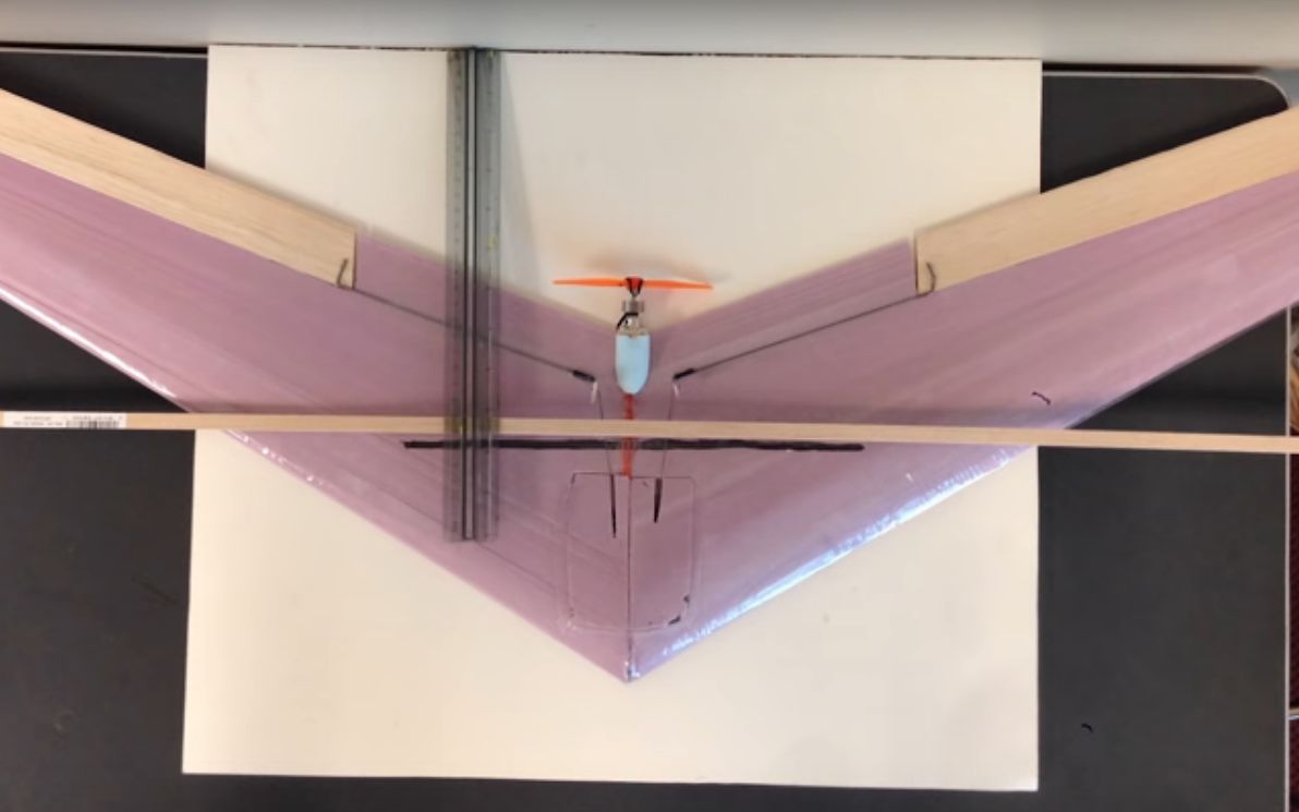 制作一架迷你飞翼机