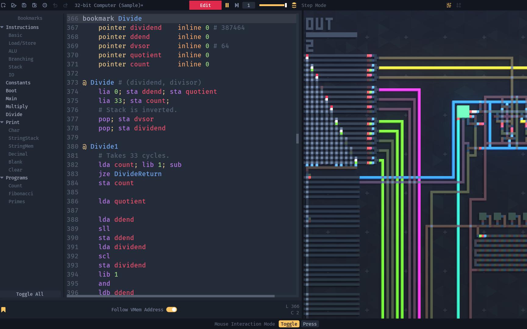 编程教育风格沙盒游戏 虚拟电路