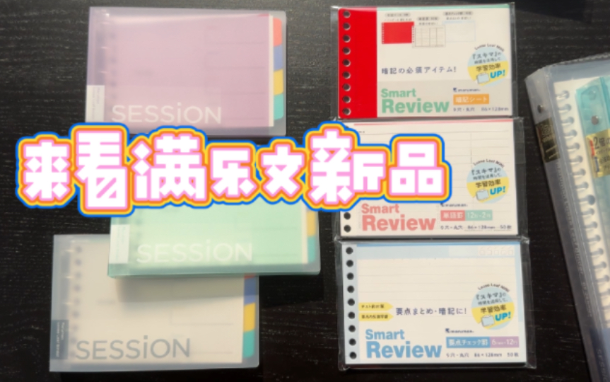 满乐文MINI SESSION活页本/Smart Review配套替芯使用方法和测评