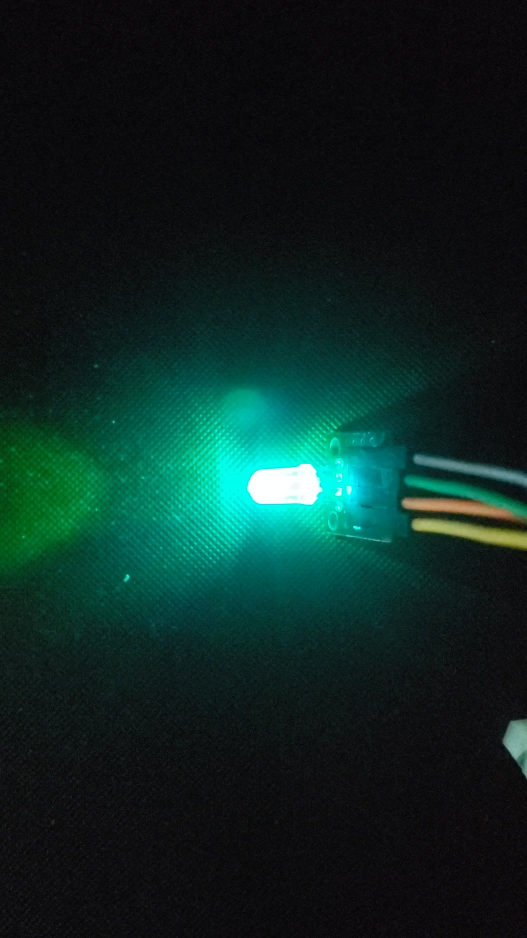e小白开发板和RGB-LED传感器实验现象