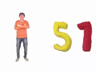 幼儿英语 启蒙教学数字1-100真人加动画精彩益智视频