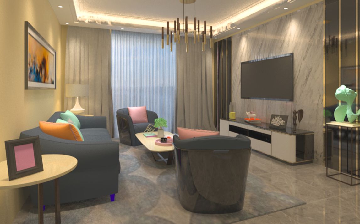 3Dmax从建模到渲染全流程教学