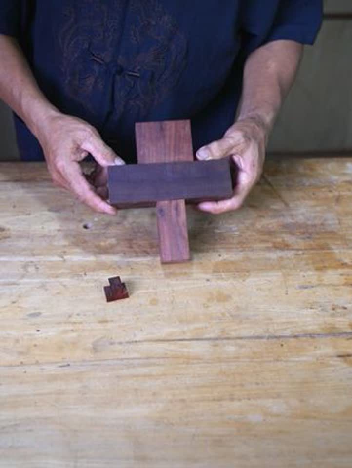 走马榫和马蹄榫,可手动拆卸的卡扣式榫卯结构 #榫卯结构 #一见爱上...