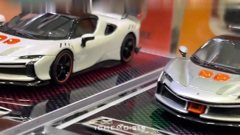 U2164树脂材质SF90XXStradale汽车模型展示