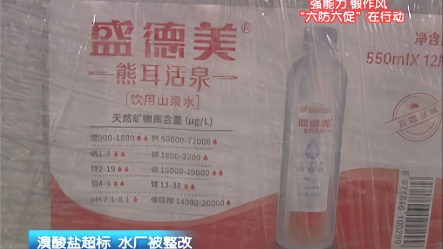 洛阳:这种瓶装矿泉水抽检不合格 市场监管部门没收处罚并整改