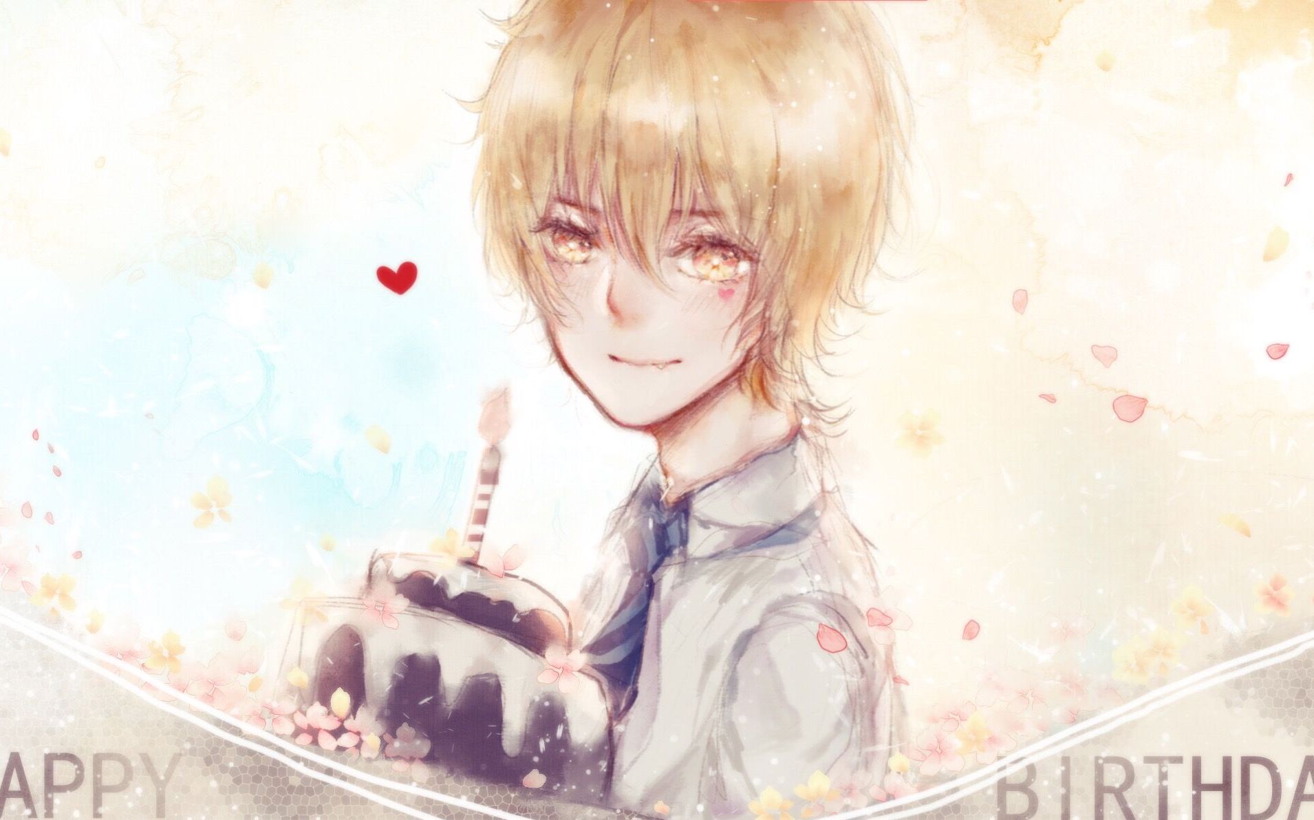 【全职·黄少天生贺】剑圣黄烦烦810生日快乐!(生贺第二弹:手写手绘向)