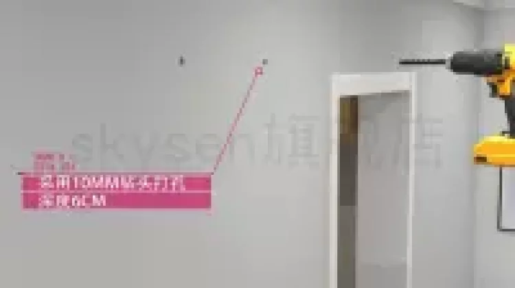 skysen谷仓门吊轨安装视频