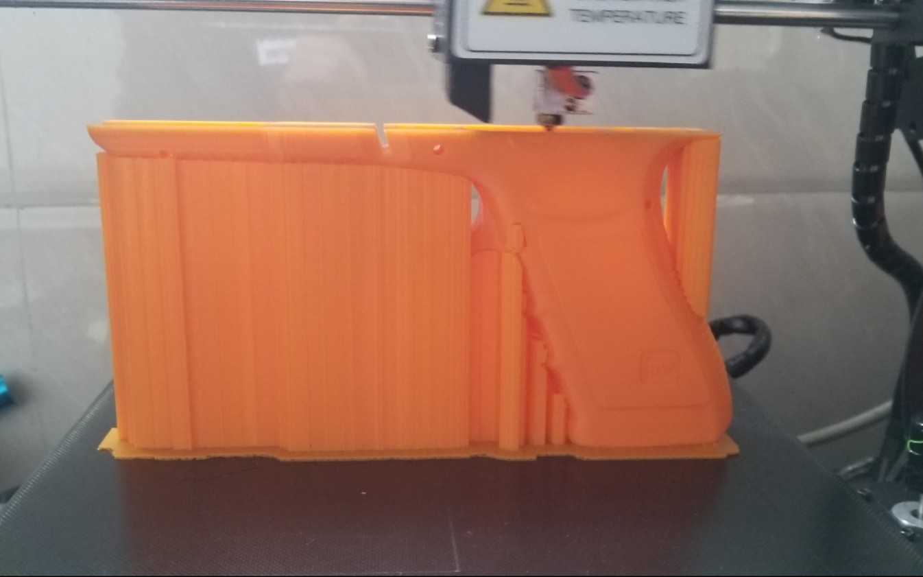 3d打印一把格洛克模型