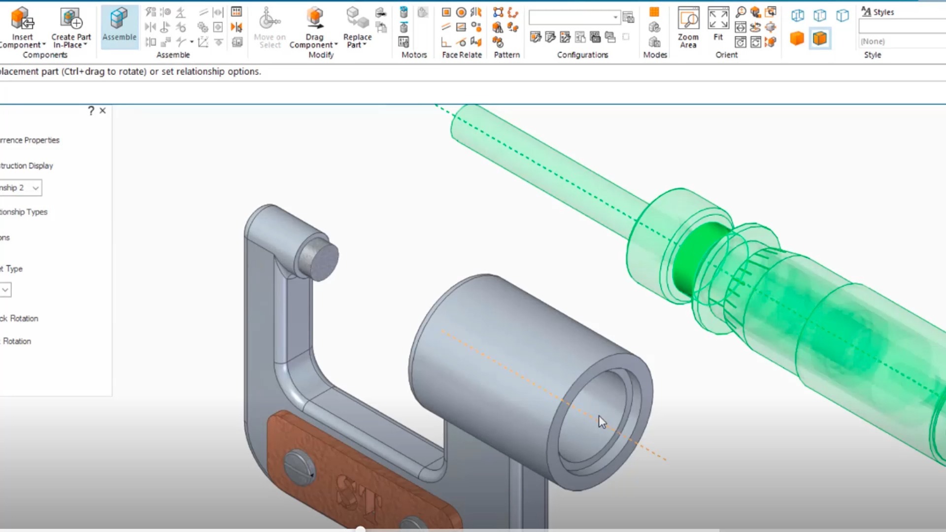 Solid Edge零件装配