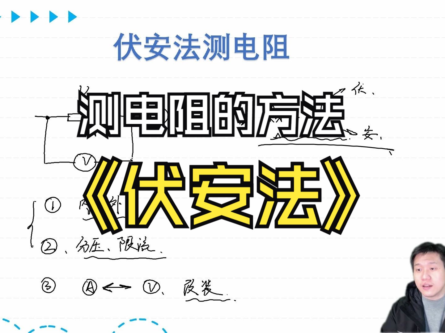 【专题12】测电阻的方法1:伏安法