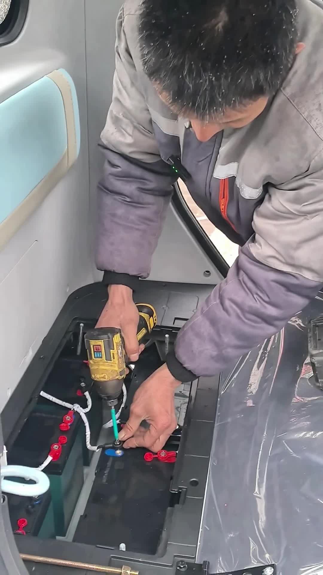 今天带大家看看盛昊电池怎么接线!#日常维修 #维修技巧 #盛昊电动车#...