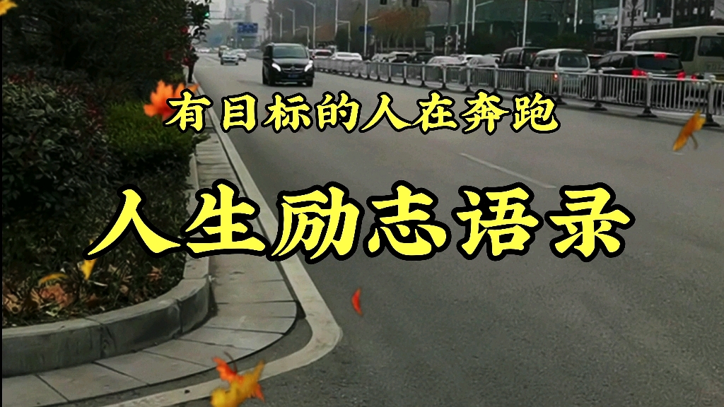 人生励志语录激励前进的步伐