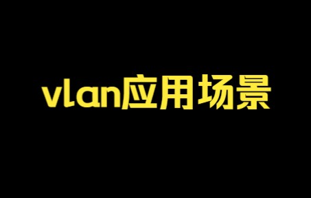 锐捷—vlan应用场景