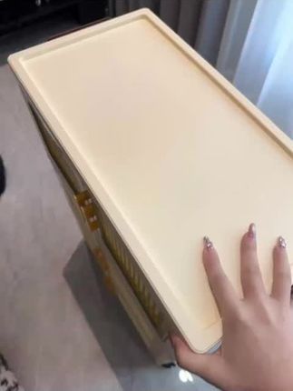 竖纹折叠款可移动,儿童衣柜,杂物整理收纳柜、储物柜#好物 #好物推荐...