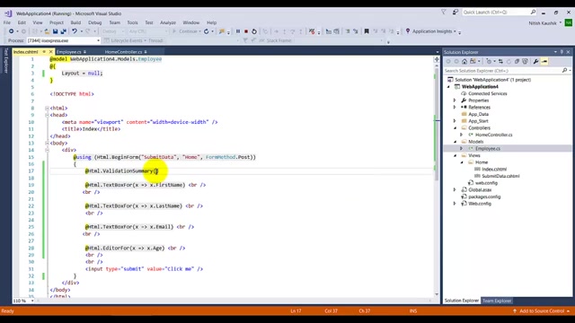 Asp.Net MVC入门教程