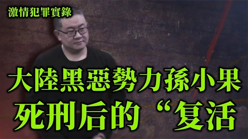 恶魔孙小果的罪恶人生,判死刑后又活20年,背后只